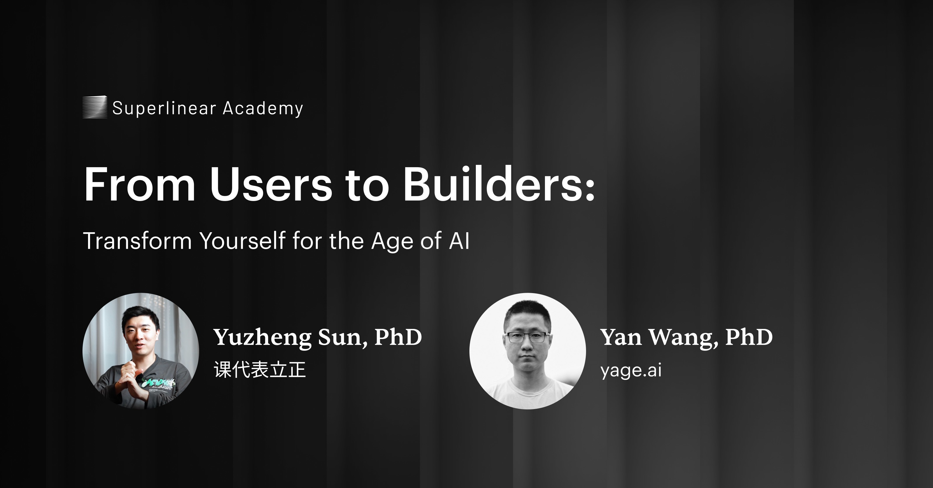 Build Useful Things with AI: The How and the Why by Yuzheng Sun, PhD and Yan Wang, PhD on Maven